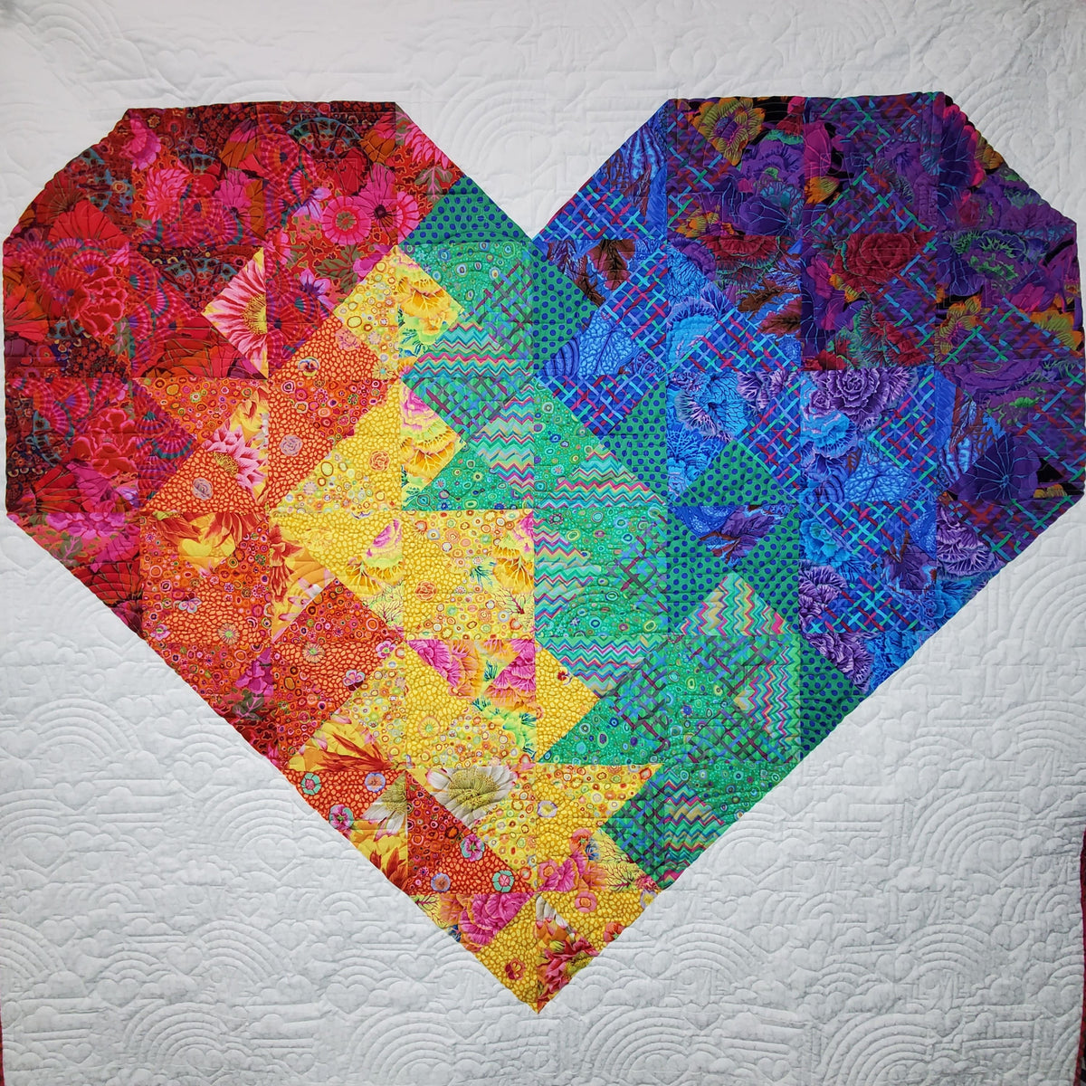 Prism Heart QUILT KIT Quilting Supplies online, Canadian — Kingfisher ...